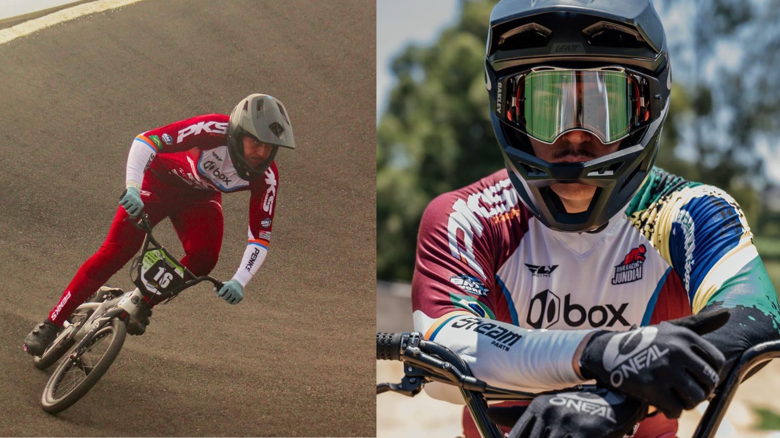 Luca Grigoletto disputa Mundial de BMX Racing 2025 na Dinamarca